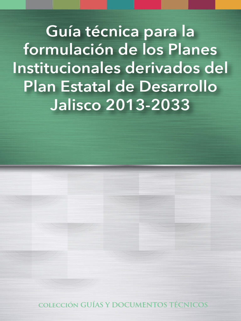Guia_para_la_formulacion_de_los_Planes_Institucionales | PDF | Planificación | Gobierno E