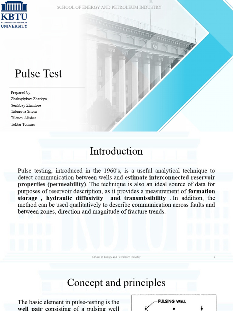 Pulse Test | PDF | Petroleum Reservoir | Gases