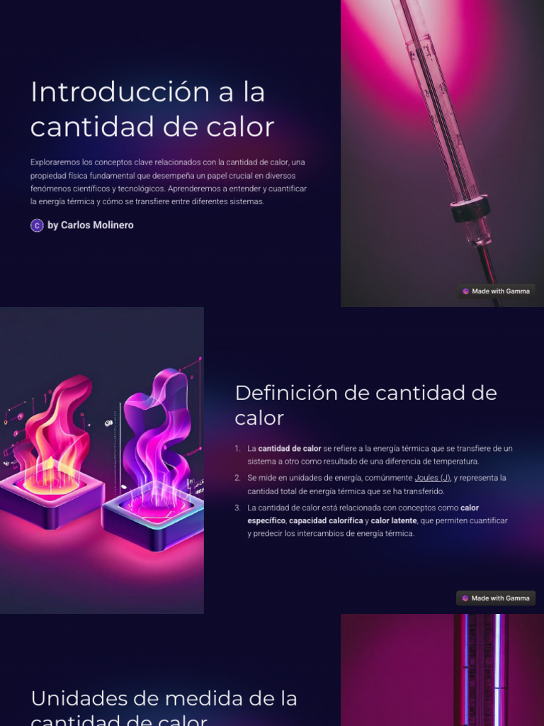 Introduccion A La Cantidad de Calor | PDF | Transferencia de calor | Calor