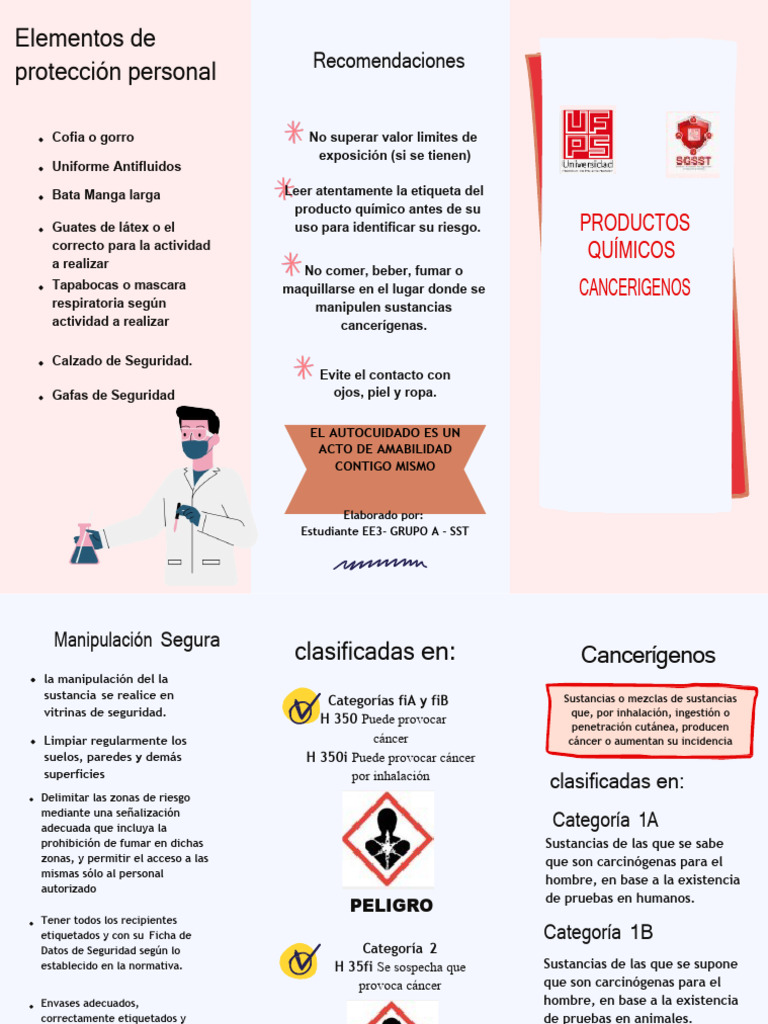 Folleto Sustancias Cancerigenas | PDF | Cáncer
