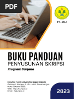 Pedoman Penulisan Tugas Akhir Mahasiswa Program Sarjana | PDF
