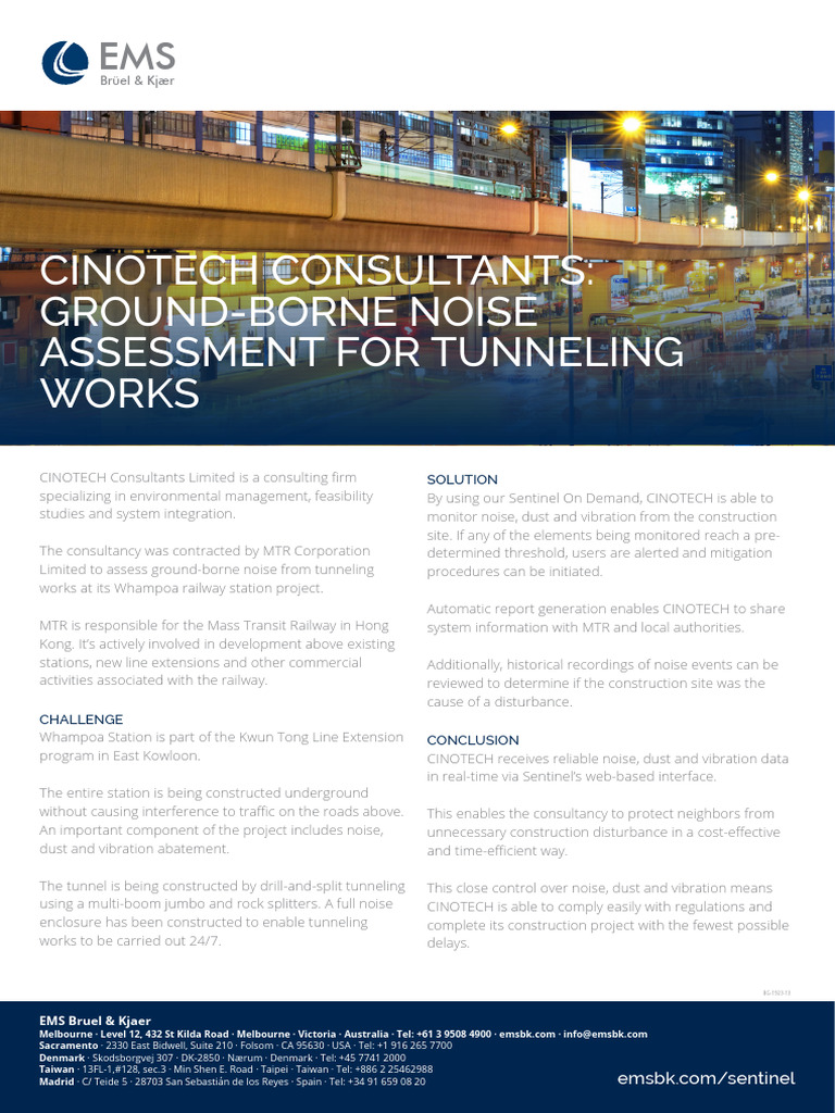 Envirisuite - Caso de Estudio - Cinotech - A4 | PDF