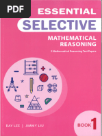 Mastering Mathematics Selective and Scholarship Tests | PDF