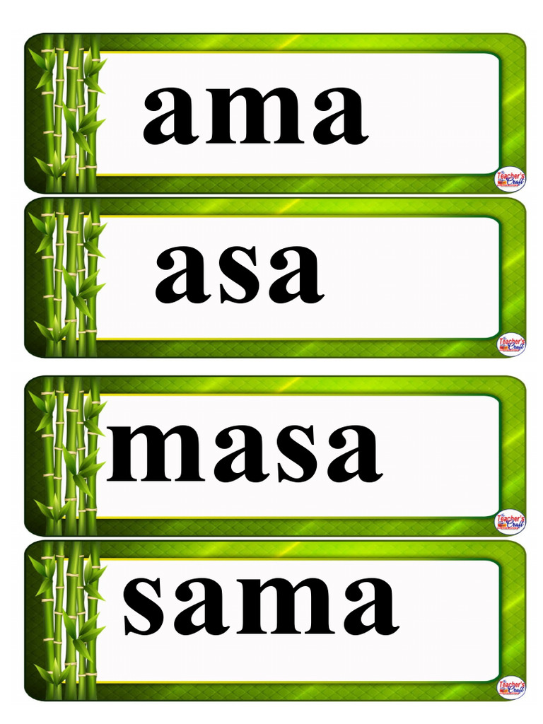 Marungko Flashcards | PDF