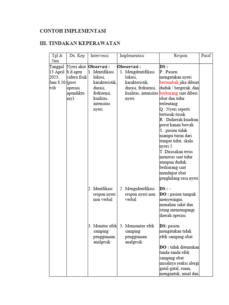 CONTOH IMPLEMENTASI Materi Metodologi TGL 13 | PDF