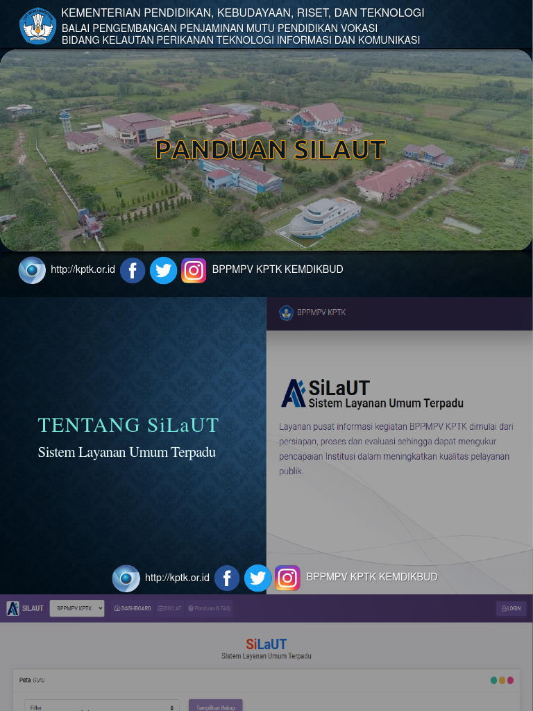 Panduan Mengisi Biodata Dan Presensi Online Di SiLaut | PDF