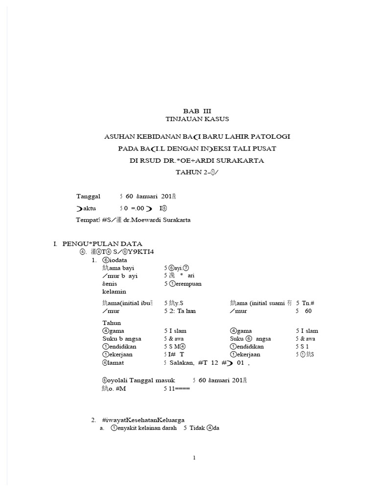 PDF Askeb Kebidanan Neonatus Dengan Infeksi Tali Pusat - Compress | PDF