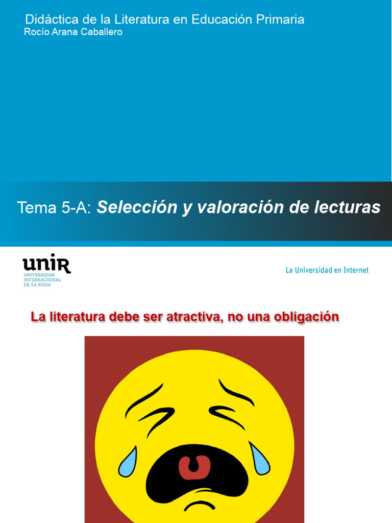 155249dlit Tema 5a | PDF | Poesía | Educación primaria