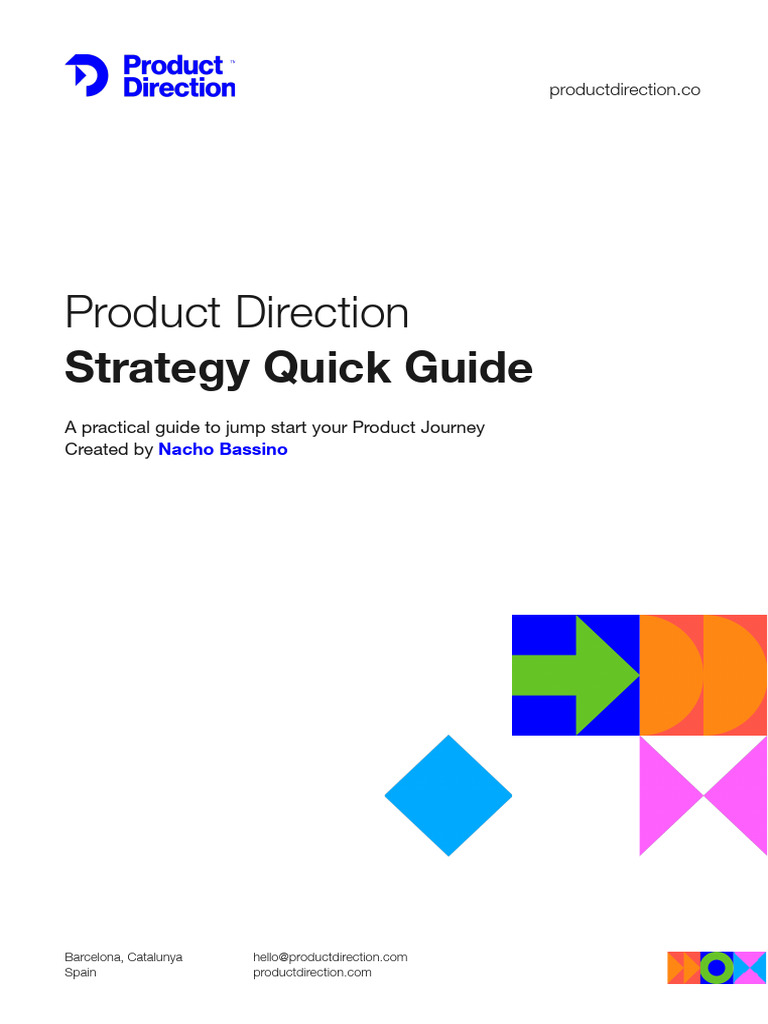 Strategy Quick Guide Product Direction | Download Free PDF ...