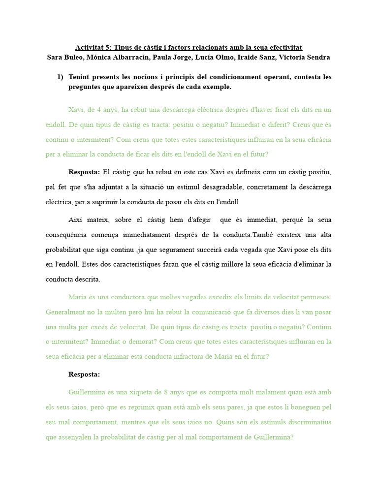 Activitat 5 Aprenentatge | PDF