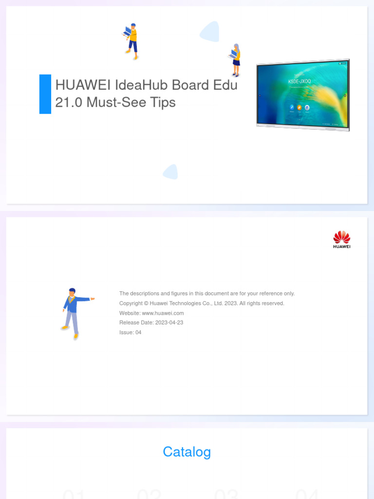 HUAWEI IdeaHub Board Edu 21.0 Must-See Tips | PDF | Mobile App | Android (Operating System)