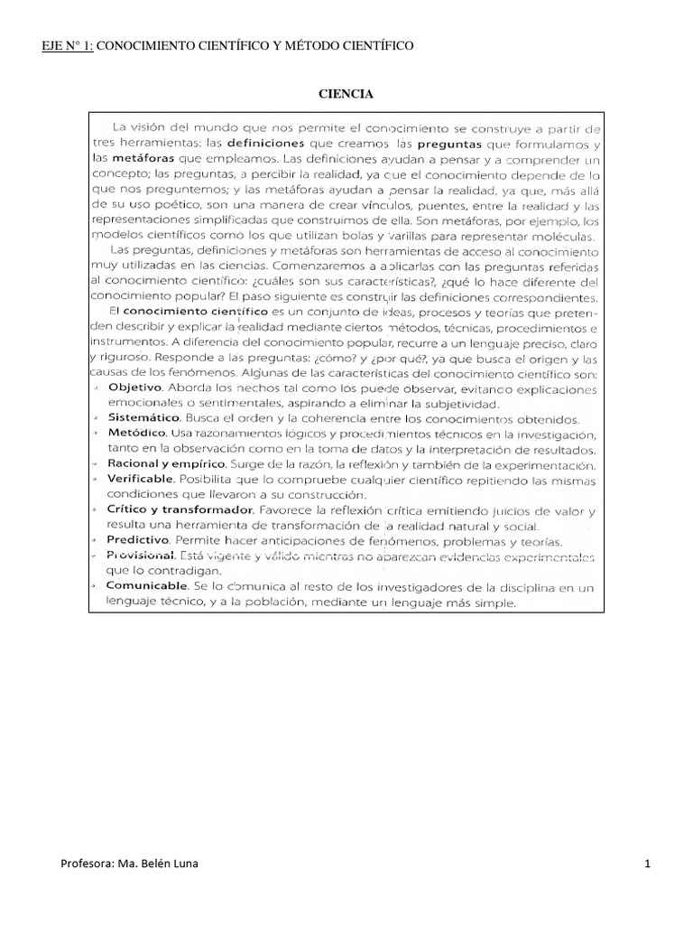 Conocimiento Cient Fico 1 | PDF | Física | Boson