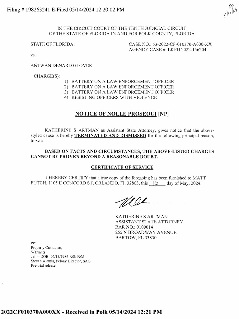 Nolle Prosse Glover | PDF