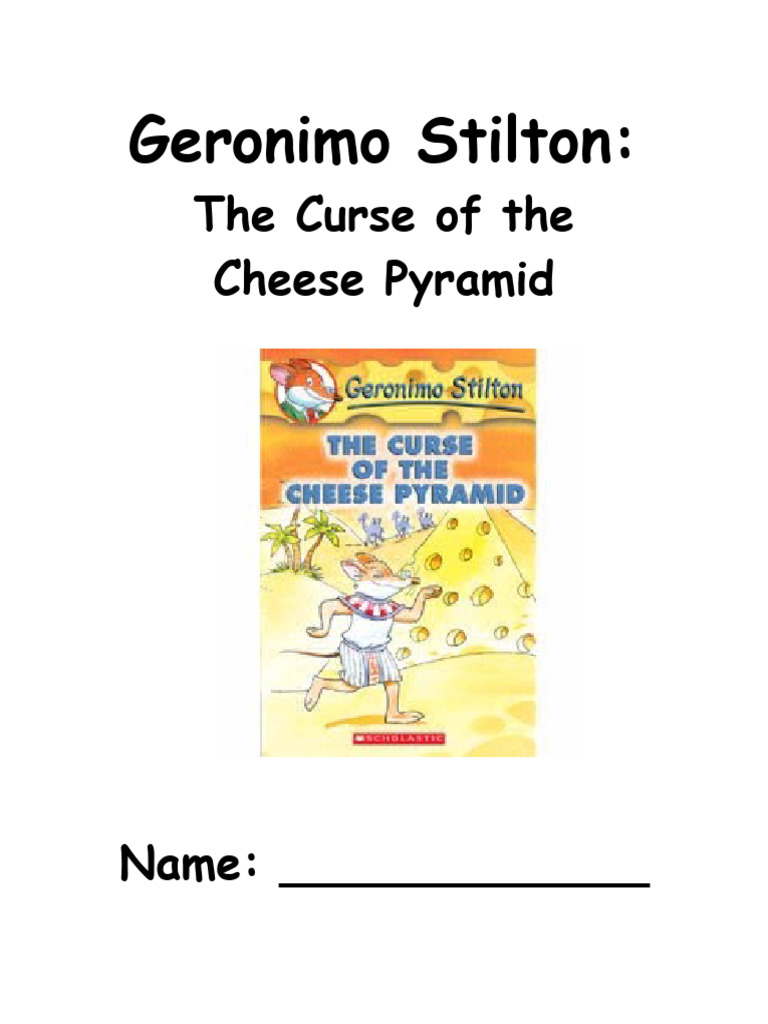 The Curse of The Cheese Pyramid: Geronimo Stilton | PDF | Feces