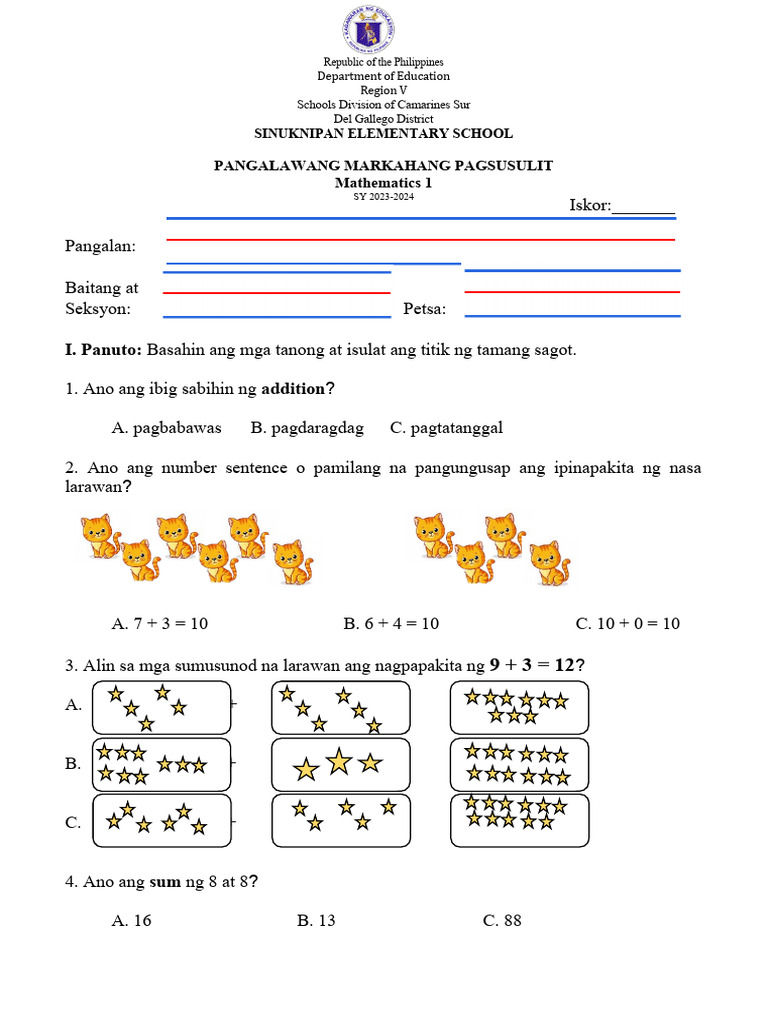 Q2 Mathematics | PDF