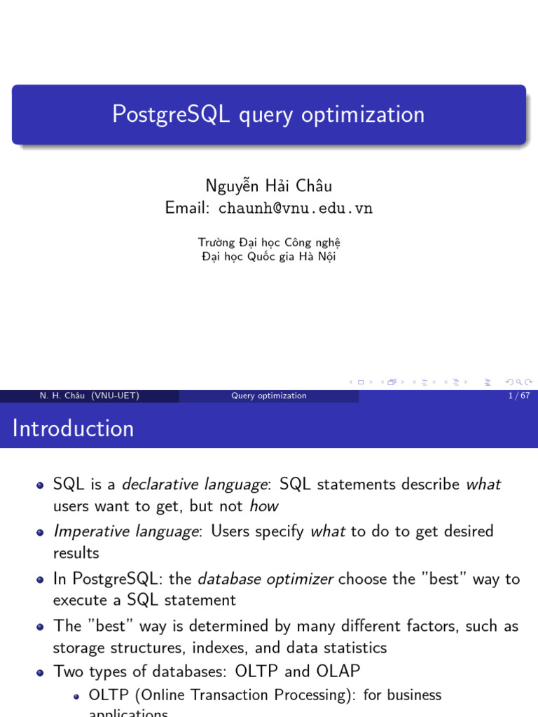 Queryopt | PDF | Database Index | Sql