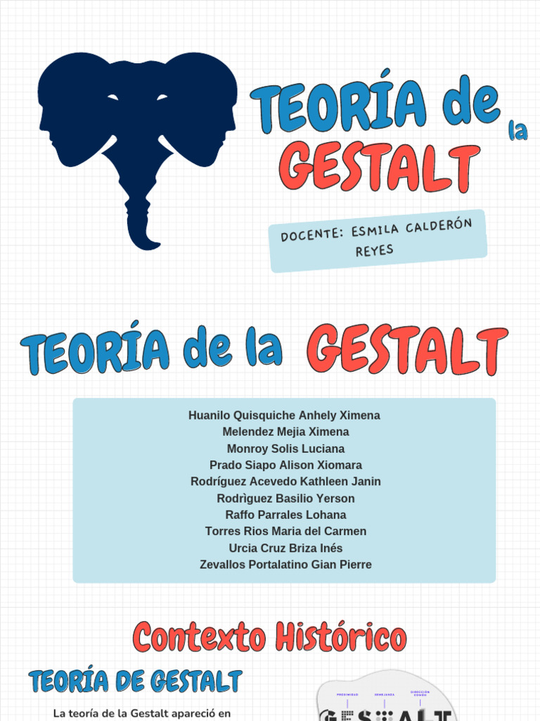 La Teoría de Gestalt 1 | Descargar gratis PDF | Percepción | Evaluación neuropsicológica