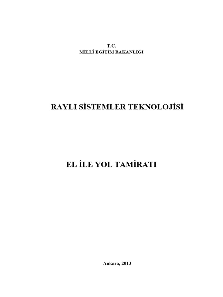 5-El Ile Yol Tamiratı | PDF