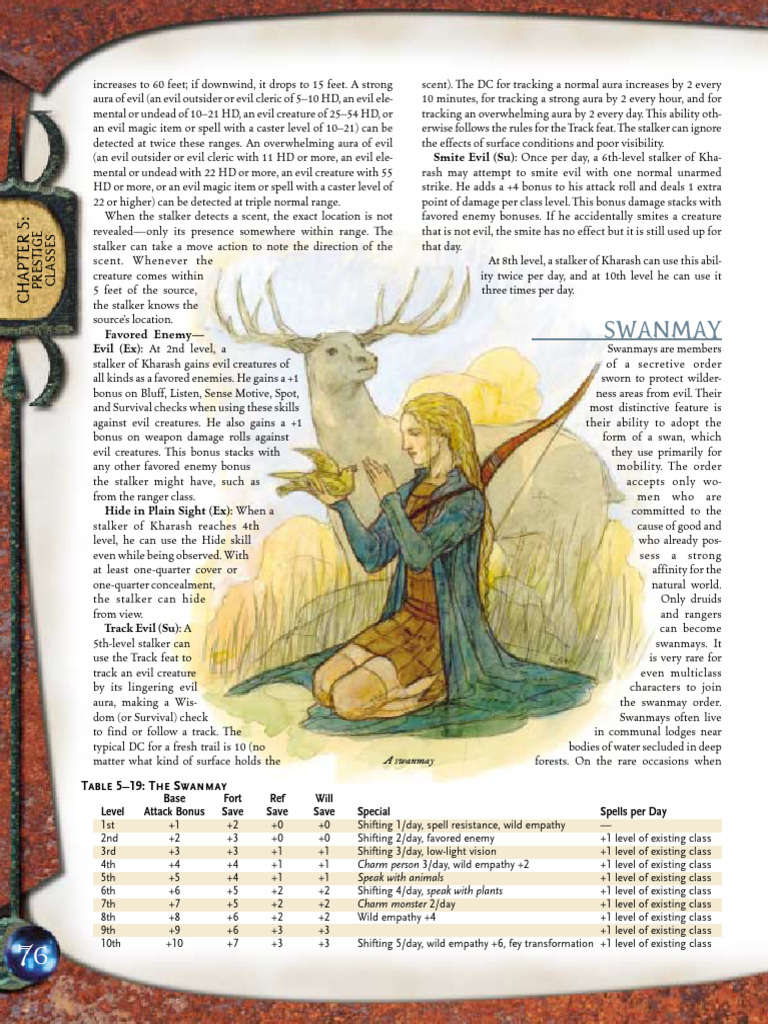 Swan May | PDF | D20 System | Gary Gygax Games