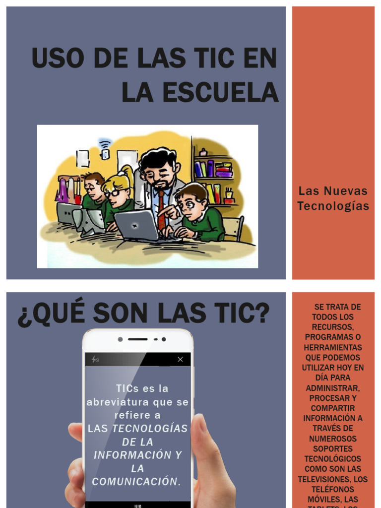 Uso de las tic en la escuela | PDF | Tecnología de información y ...