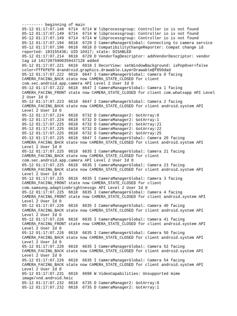 Log Cat 1715451426989 | PDF | Unix | Operating System Technology