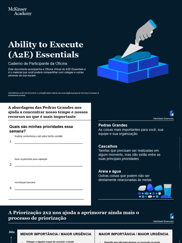 A2E Essentials - Virtual Workshop Participant Workbook - Port | PDF ...