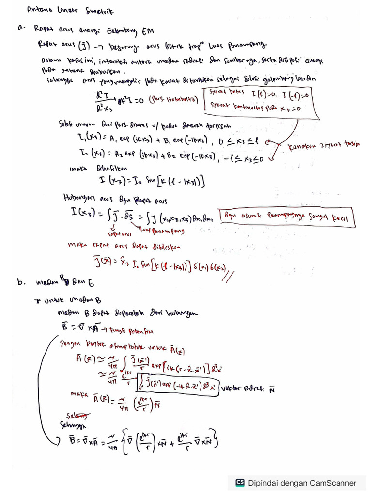 Sistem Antena Linear Simetrik | PDF