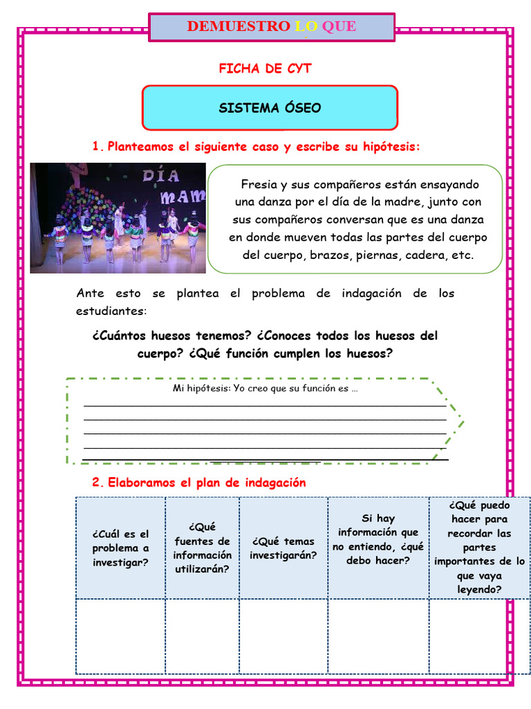Ficha Cyt-Sistema Oseo | PDF | Hueso