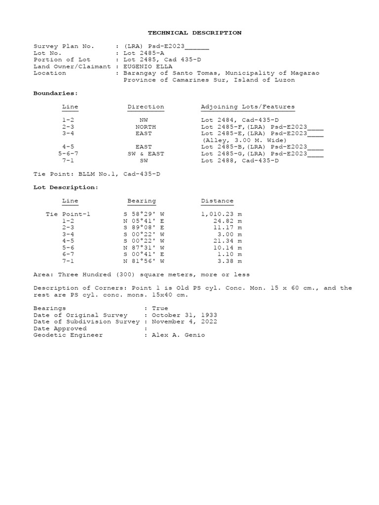 Narrative-Technical-Description (2) | PDF