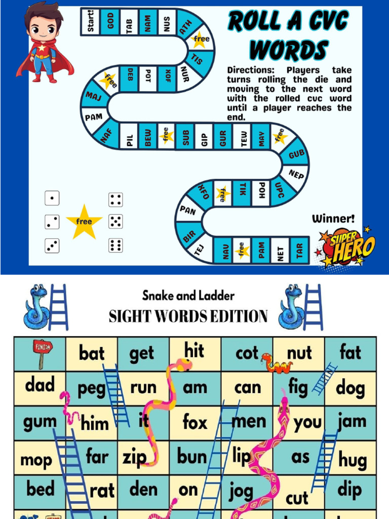 Catch Up Snake and Ladders 2 | PDF
