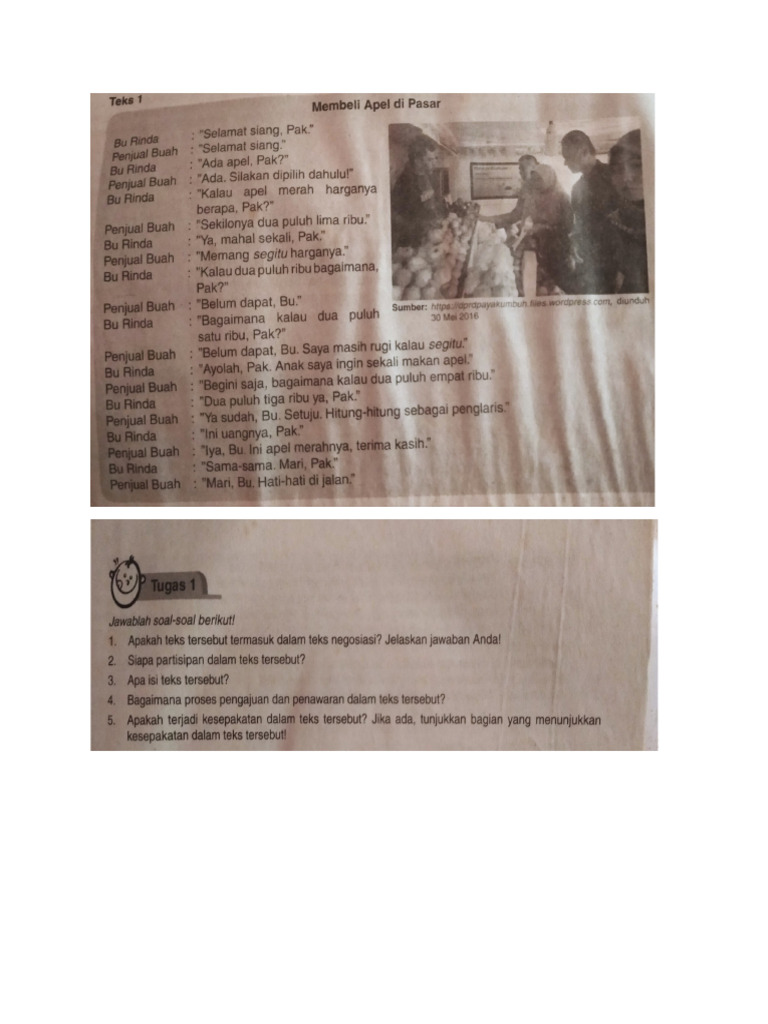 Tugas Bindo 200121 | PDF