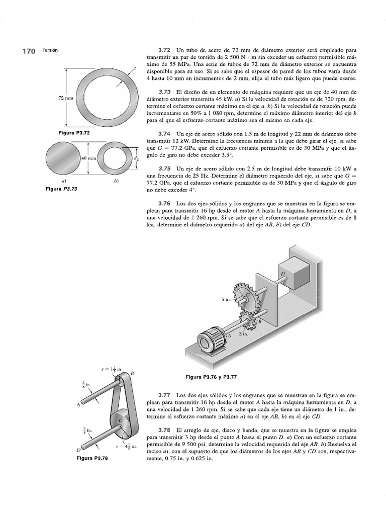 Diseño de Ejes | PDF