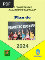 Plan de Refuerzo Escolar 2025 | PDF | Evaluación | Aprendizaje