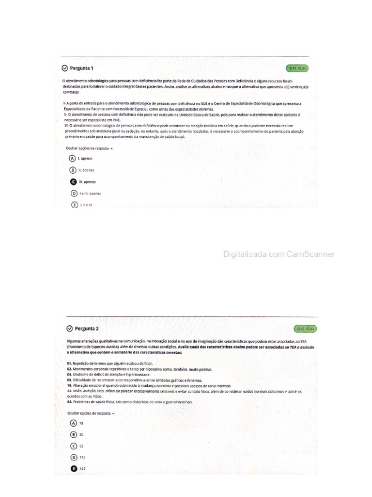 Prova PNE - 1 Estágio 2020.2 | PDF