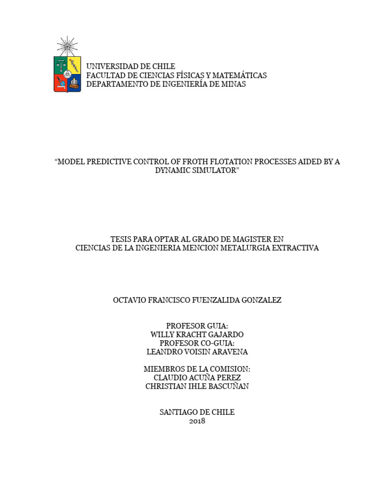 Model-Predictive-Control-Of-Froth Flotation | PDF | Mathematical Optimization | Foam