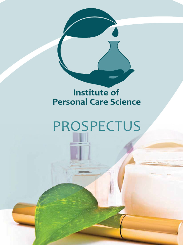 IPCS Prospectus 2023 | PDF | Cosmetics | Emulsion