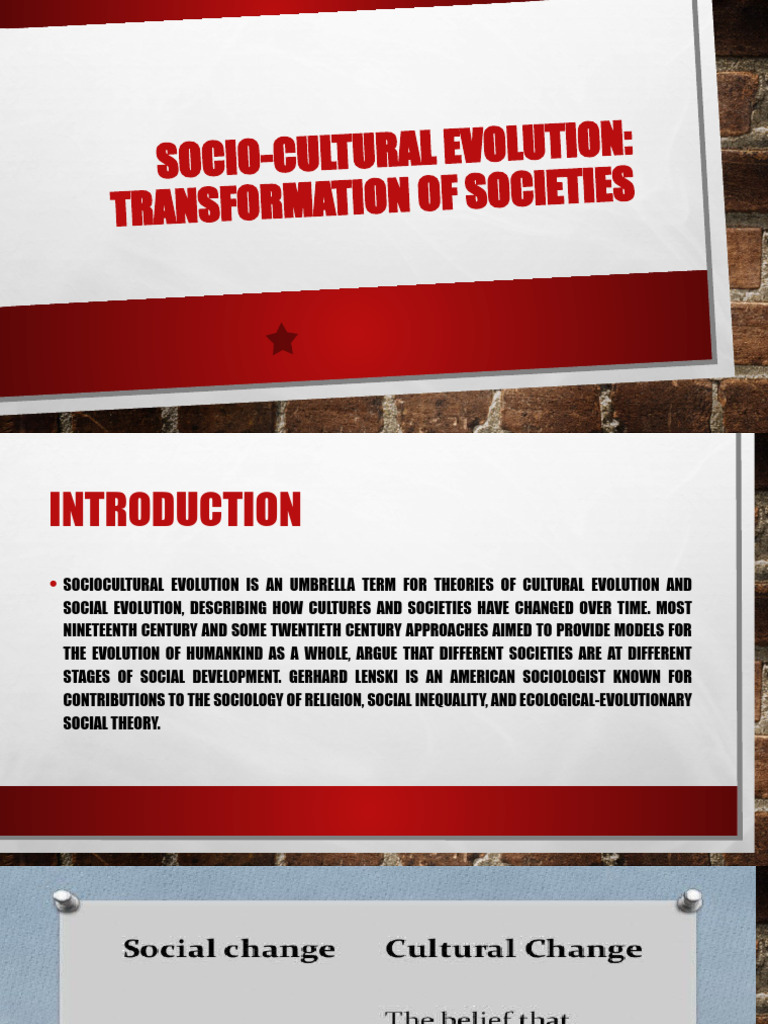 Societal Evolution Stages | PDF | Politics | History