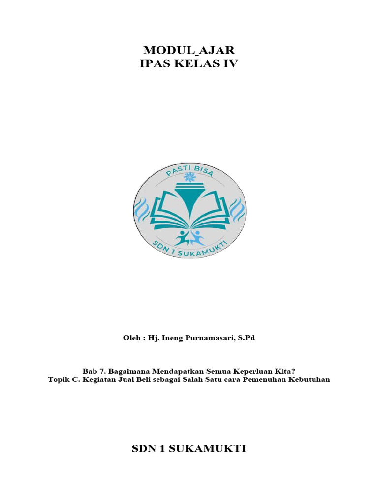 Modul Ajar Bu Haji Ineng Fix | PDF