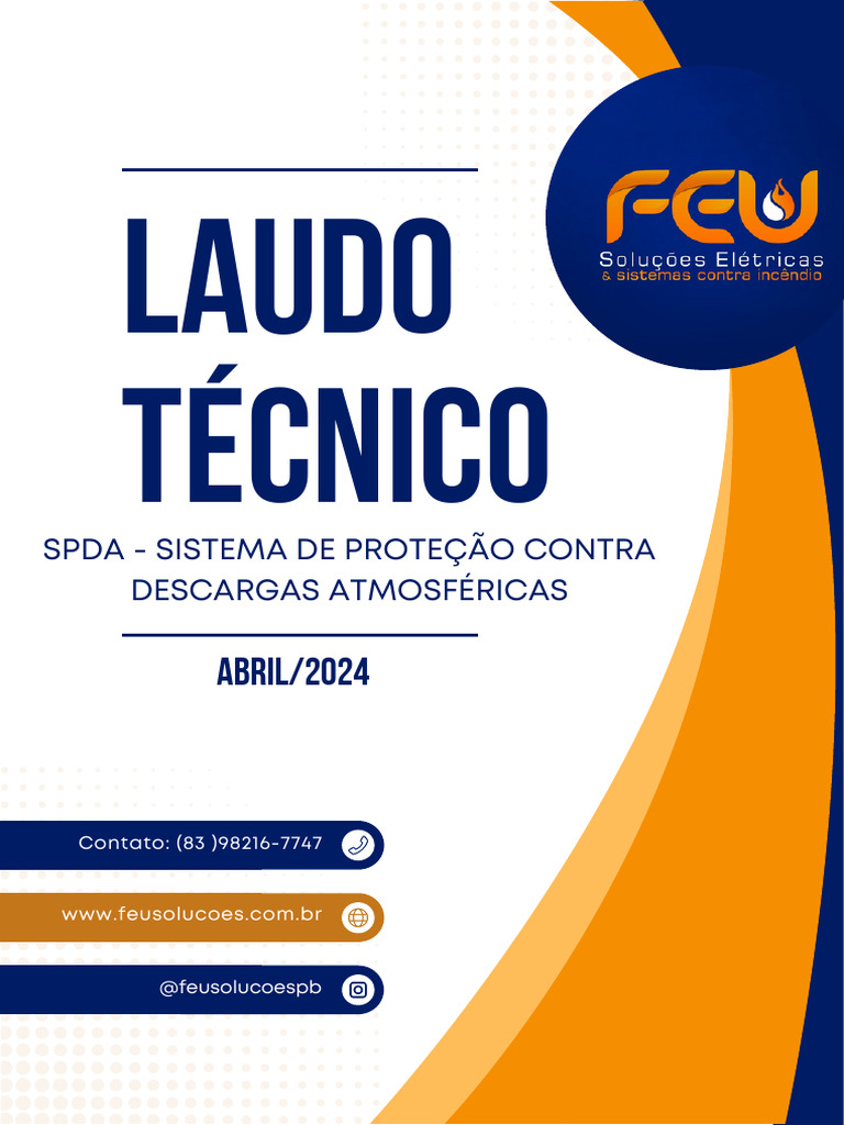 Laudo Spda | PDF | Relâmpago | Eletricidade