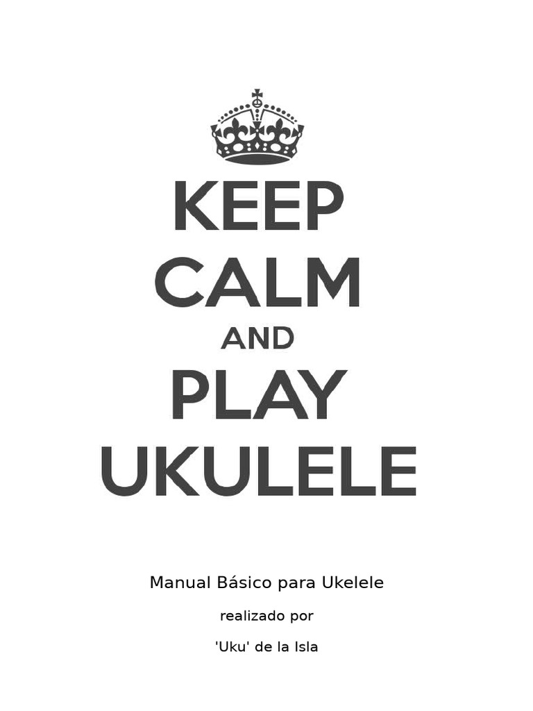 Manual Basico Ukelele | PDF | Musicología | Instrumentos musicales