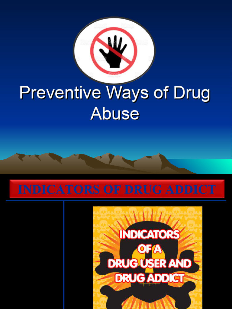Preventive Ways of Drug Abuse | PDF | Substance Abuse | Drugs