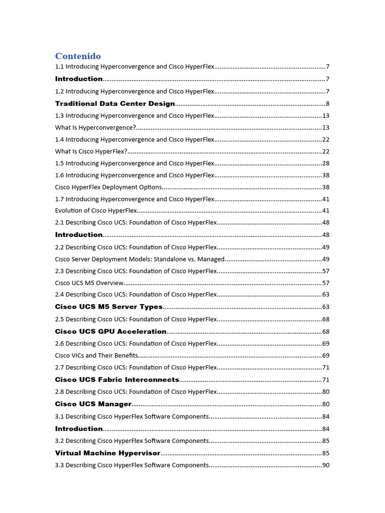 Hyperconvergence and Cisco HyperFlex | PDF | Virtual Machine ...