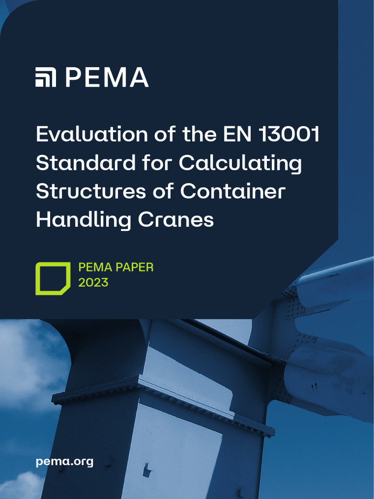 PEMA - Evaluation of The EN 13001 Standard - Digital - AW | PDF | Strength Of Materials ...
