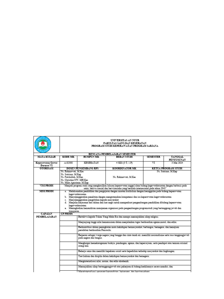 RPS Gadar Vi Psik 2024 | PDF