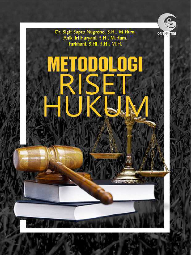Buku Metodologi Riset Hukum | PDF