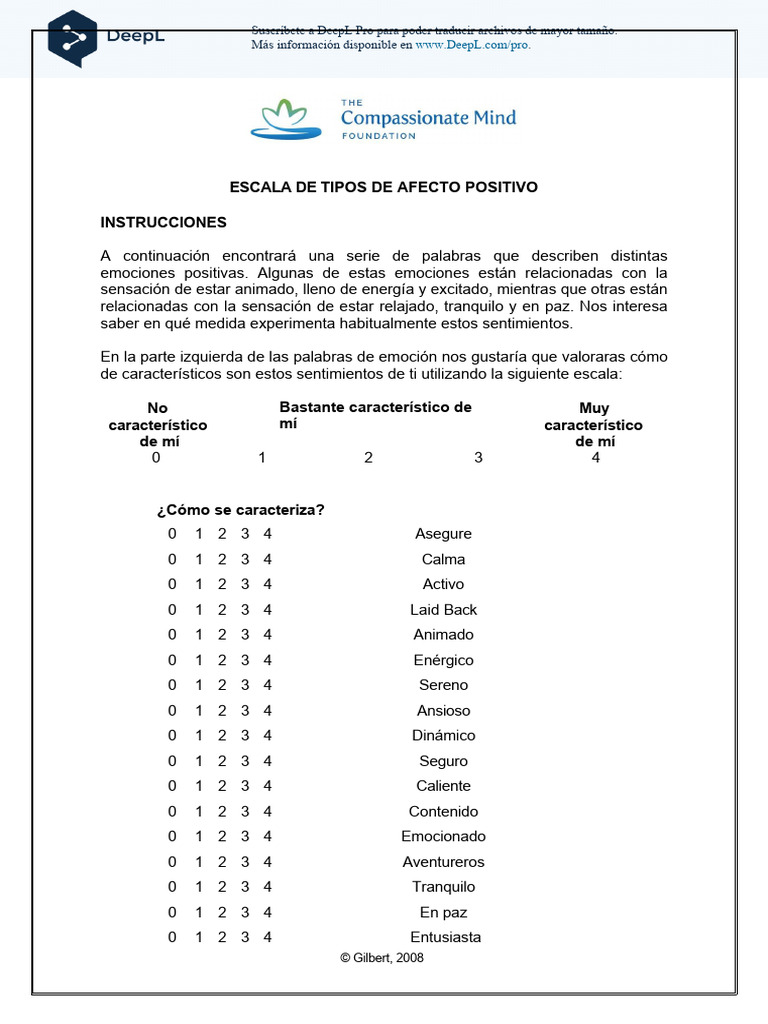 Three-Types-Of-Positive-Affect-Scale Espanol | PDF | Afecto (psicología ...