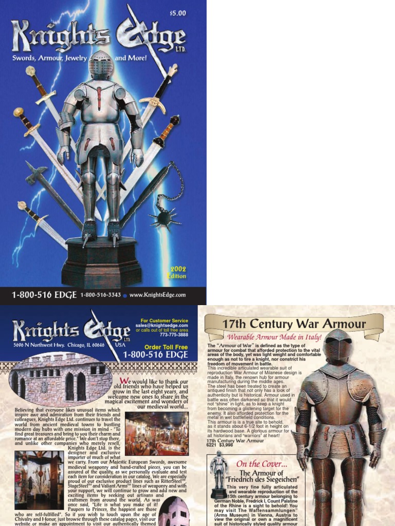 Medieval Weapons Armor Catalog | PDF | Sword | Armour
