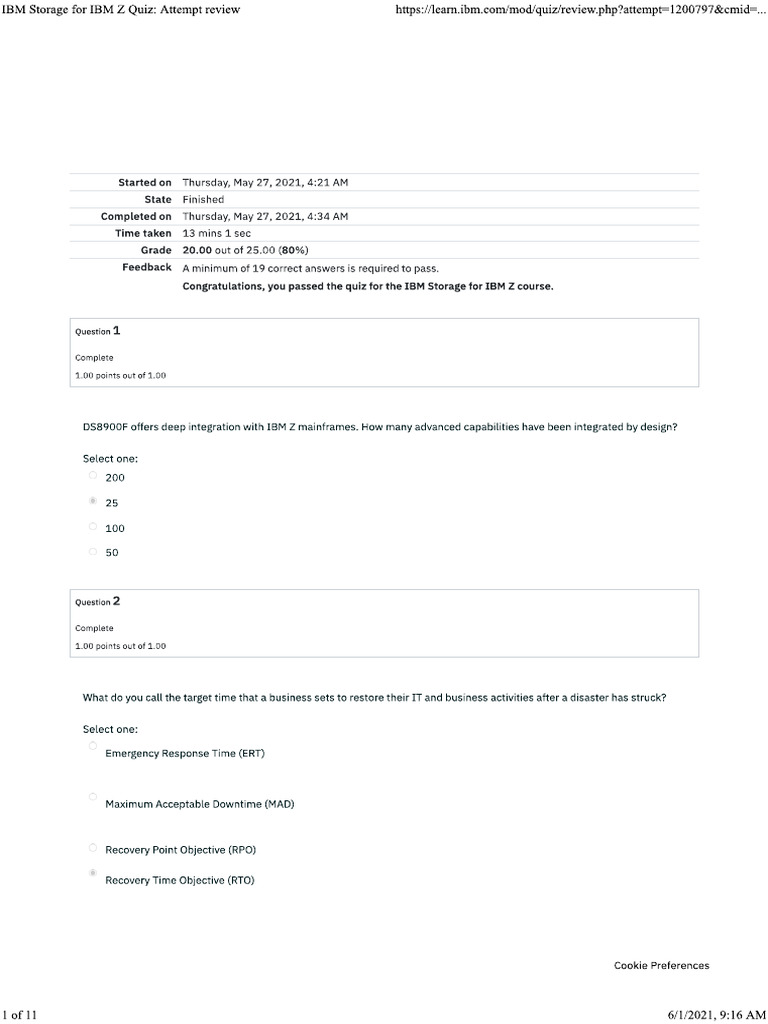 IBM Storage For IBM Z Level 1 | PDF | Cloud Computing | Disaster Recovery