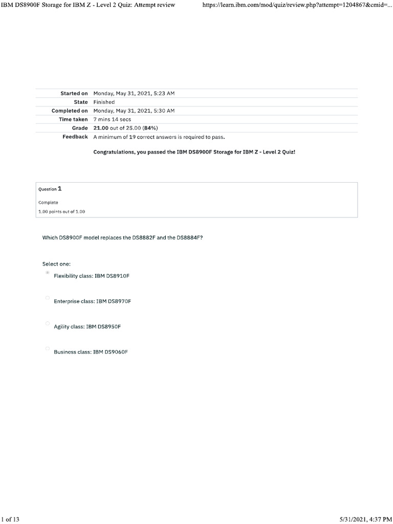 IBM Storage For IBM Z Level 2 | PDF | Cloud Computing | Computer Data