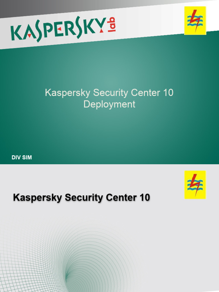 Instalasi Kaspersky Security Center 10 | PDF | Microsoft Windows ...